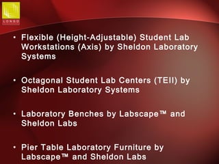 Longo School Science Laboratory Workstations (2012) | PPT | Woodworking | Arts and Crafts