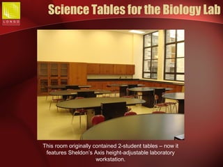 Longo School Science Laboratory Workstations (2012) | PPT | Woodworking | Arts and Crafts