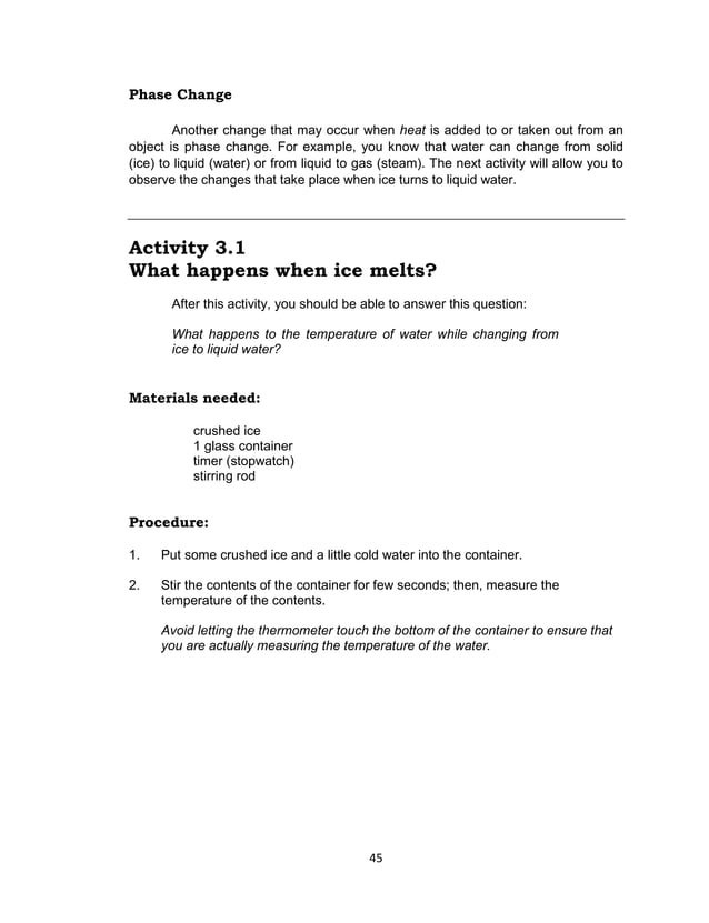 K to 12 - Grade 8 Science Learner Module | PDF | Physics | Science