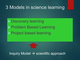 science learning toward 21 st century skills.ppt