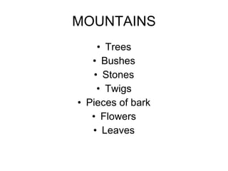 Science lesson. Spanish habitats | PPT