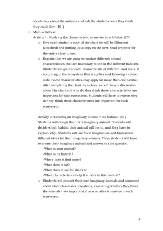 Science lesson plan clil | PDF