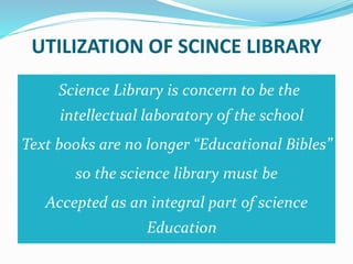 Science library | PPTX