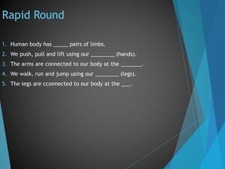 Science Limbs- School Presentation.pptx. | PPT