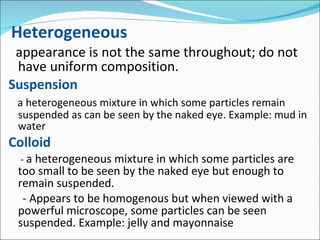 (Science) Matter | PPT | Chemistry | Science