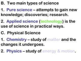 Science & measurement | PPT