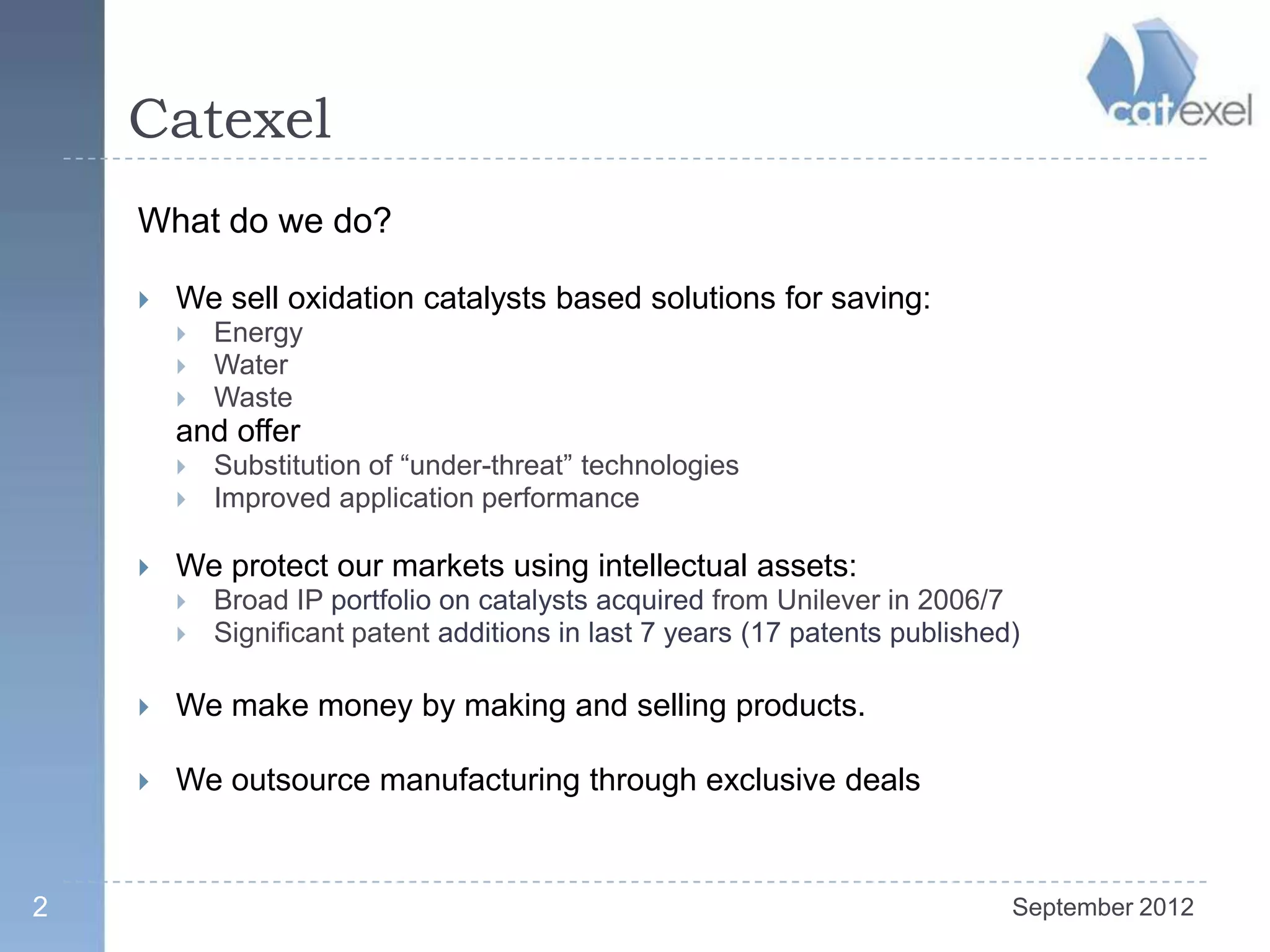 SmB cafe 13 sep ’ 12 - Catexel | PPTX