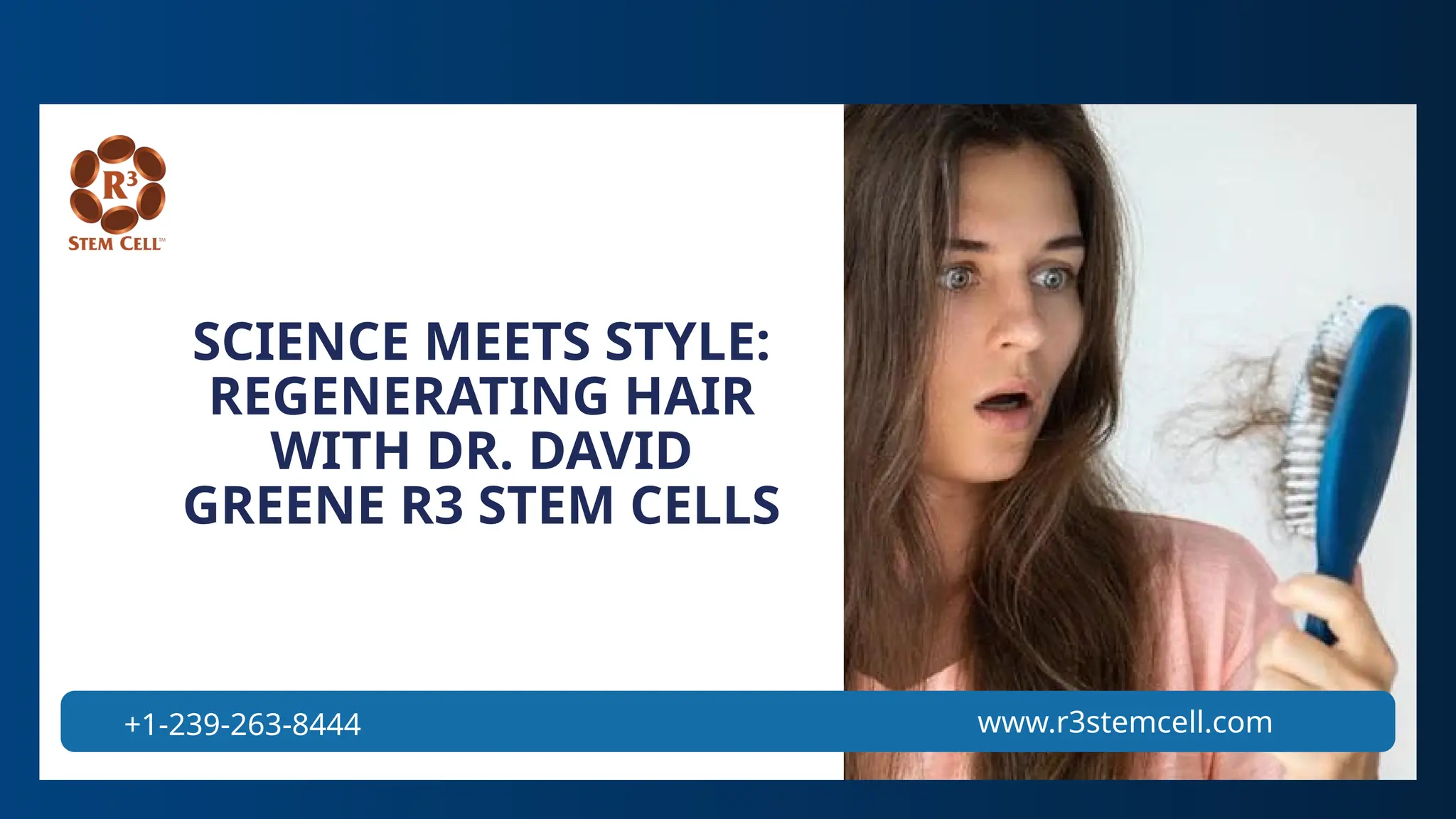 Science Meets Style Regenerating Hair with Dr. David Greene R3 Stem ...