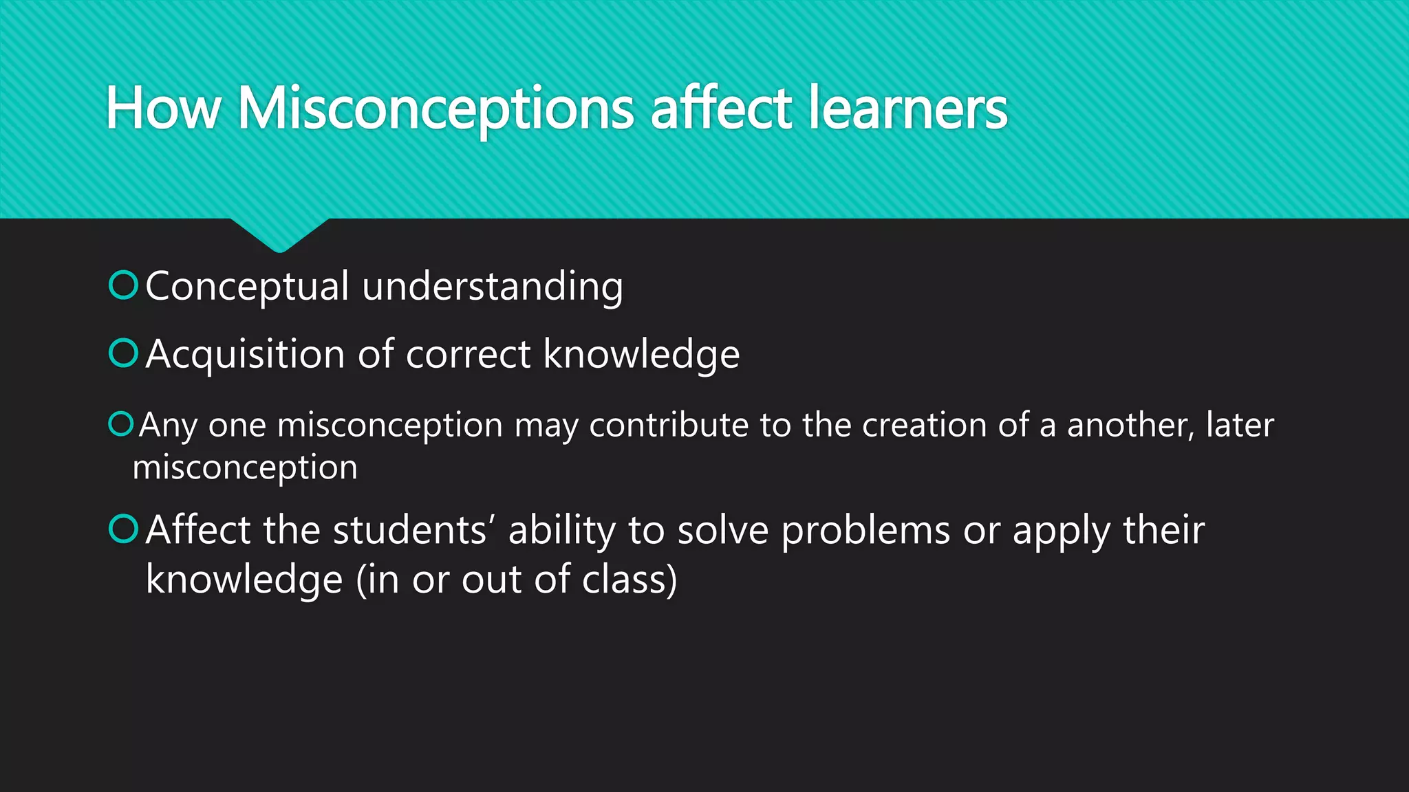 Science misconcepts | PPTX