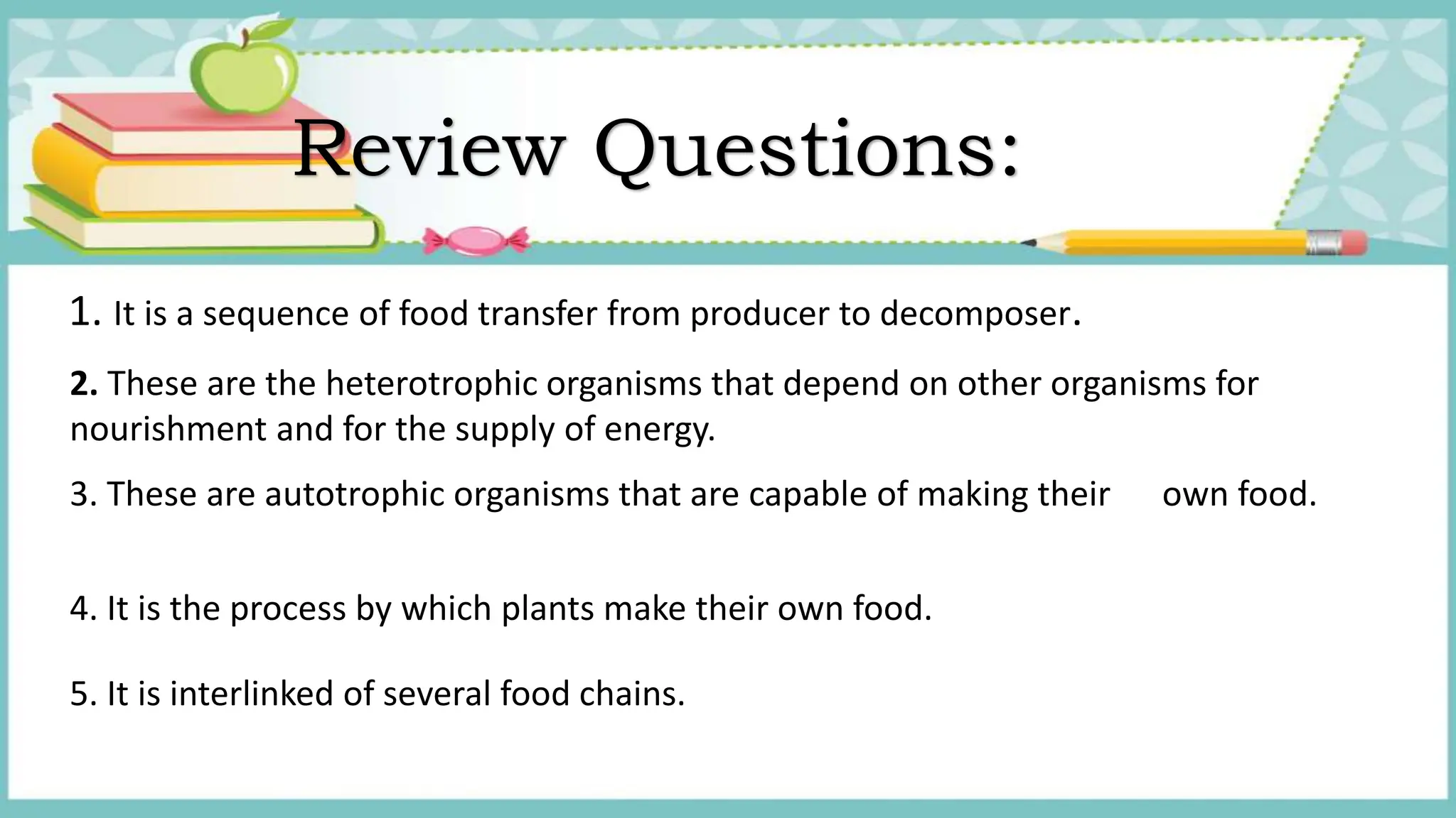 COT powerpoint presentation about Interrelationship among organisms | PPT
