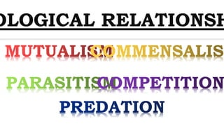 COT powerpoint presentation about Interrelationship among organisms | PPT