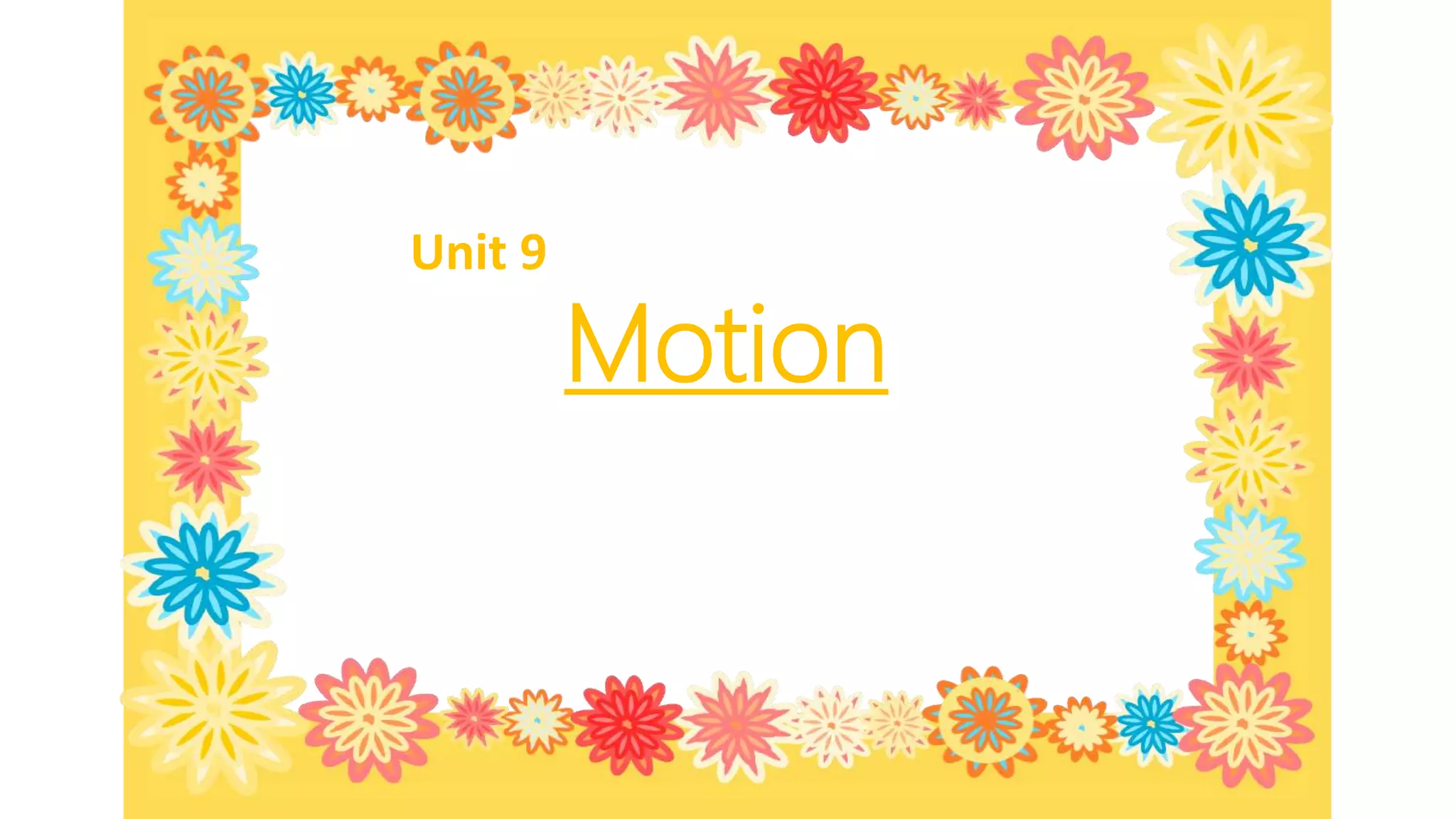 Science motion 1 grade 5 | PPTX