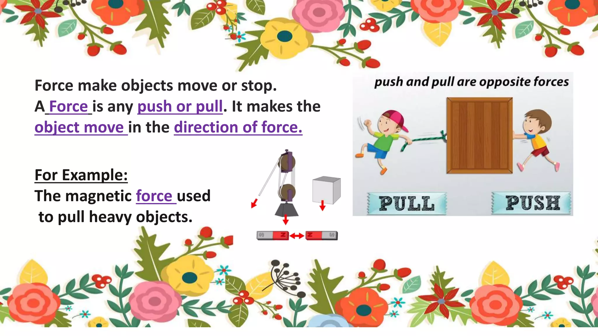Science motion 1 grade 5 | PPTX