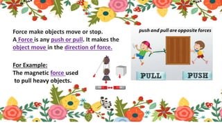 Science motion 1 grade 5 | PPTX