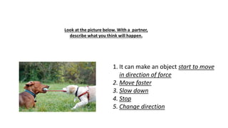 Science motion 1 grade 5 | PPTX