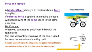 Science motion 1 grade 5 | PPTX