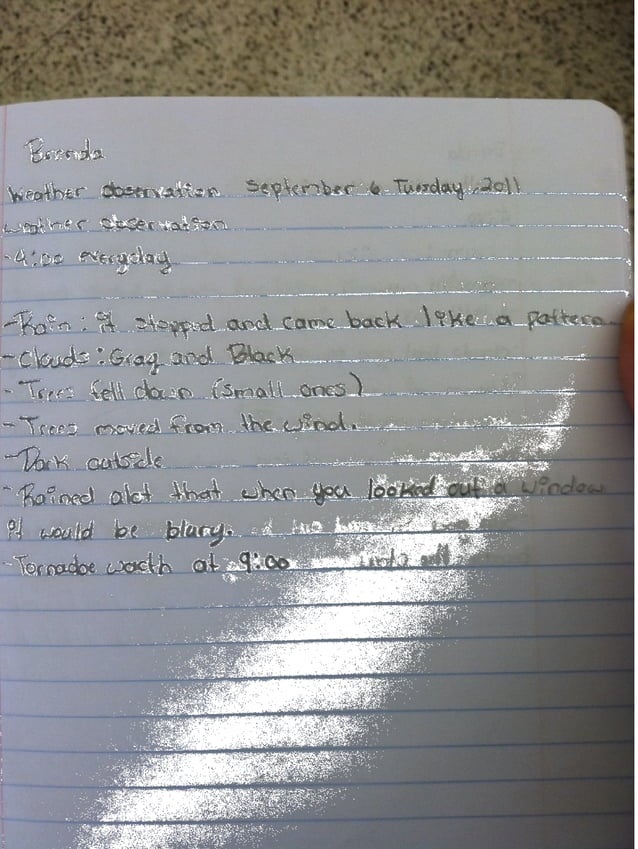 Science notebook example | PPT