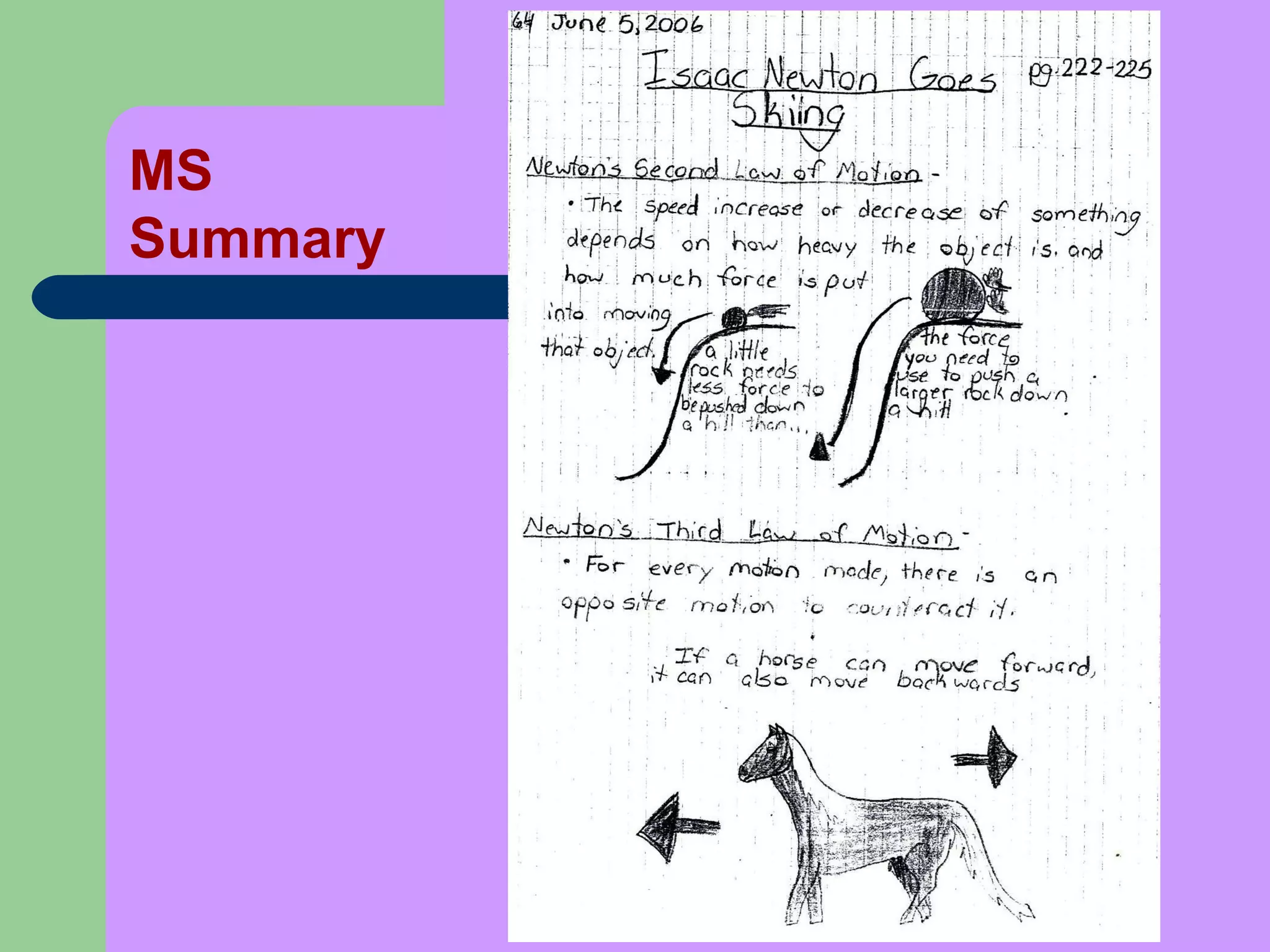 How to set up your science notebook | PPT
