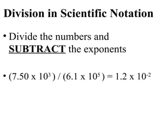 Scientific Number | PPT