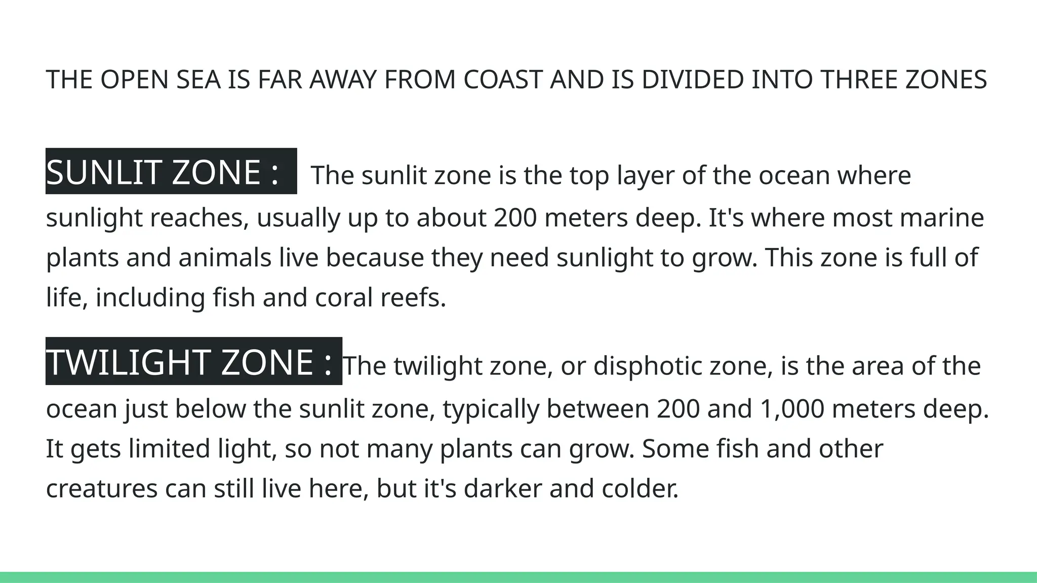 "Ocean Ecosystems: Life Beneath the Waves" | PPTX