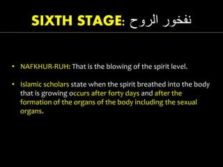 Science of al qur’an (HUMAN CREATION) | PPTX
