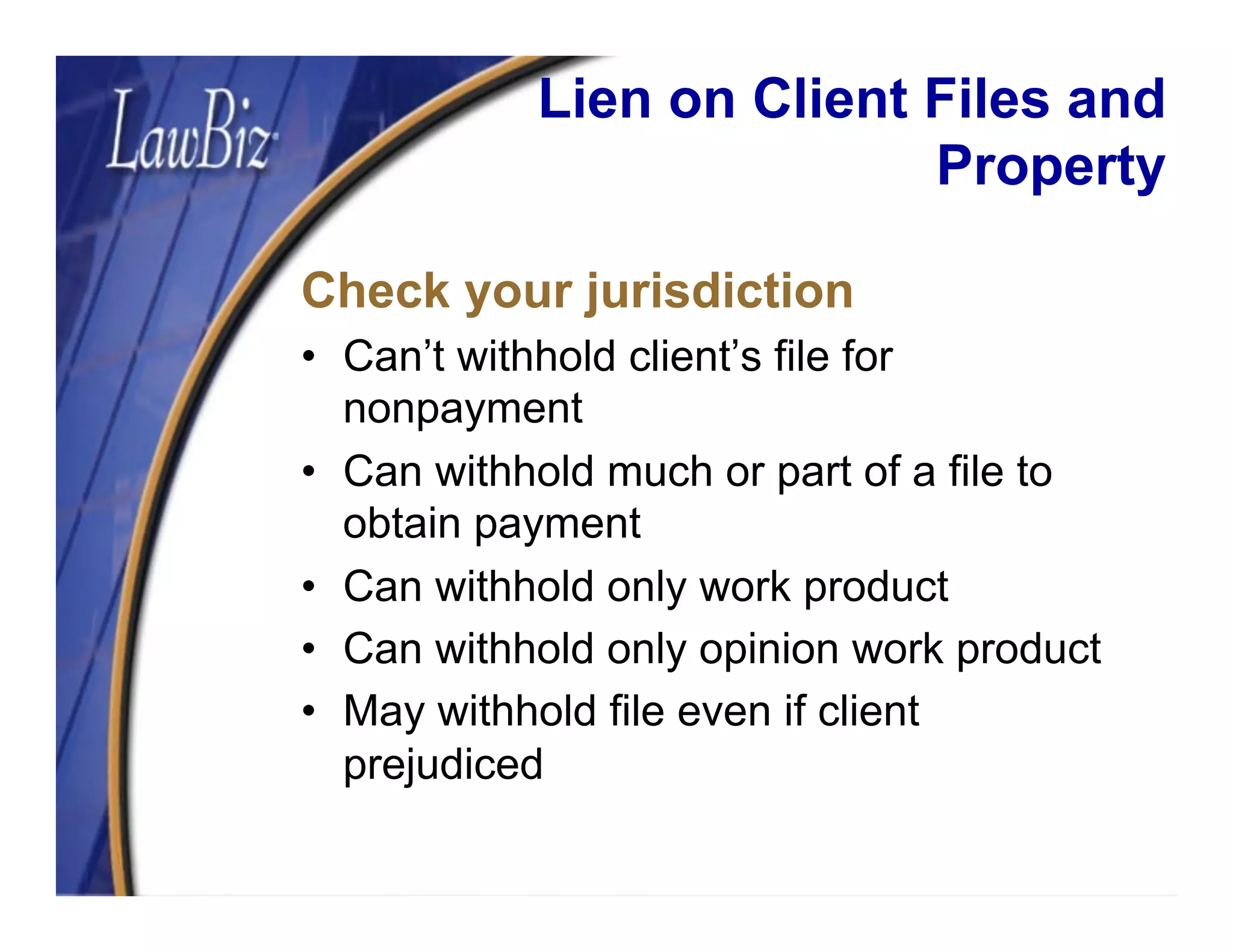 Science of Collecting Fees | PPT