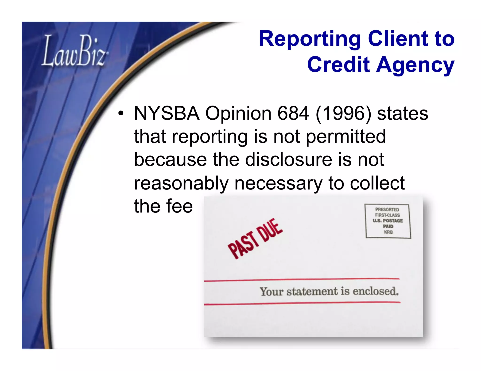 Science of Collecting Fees | PPT