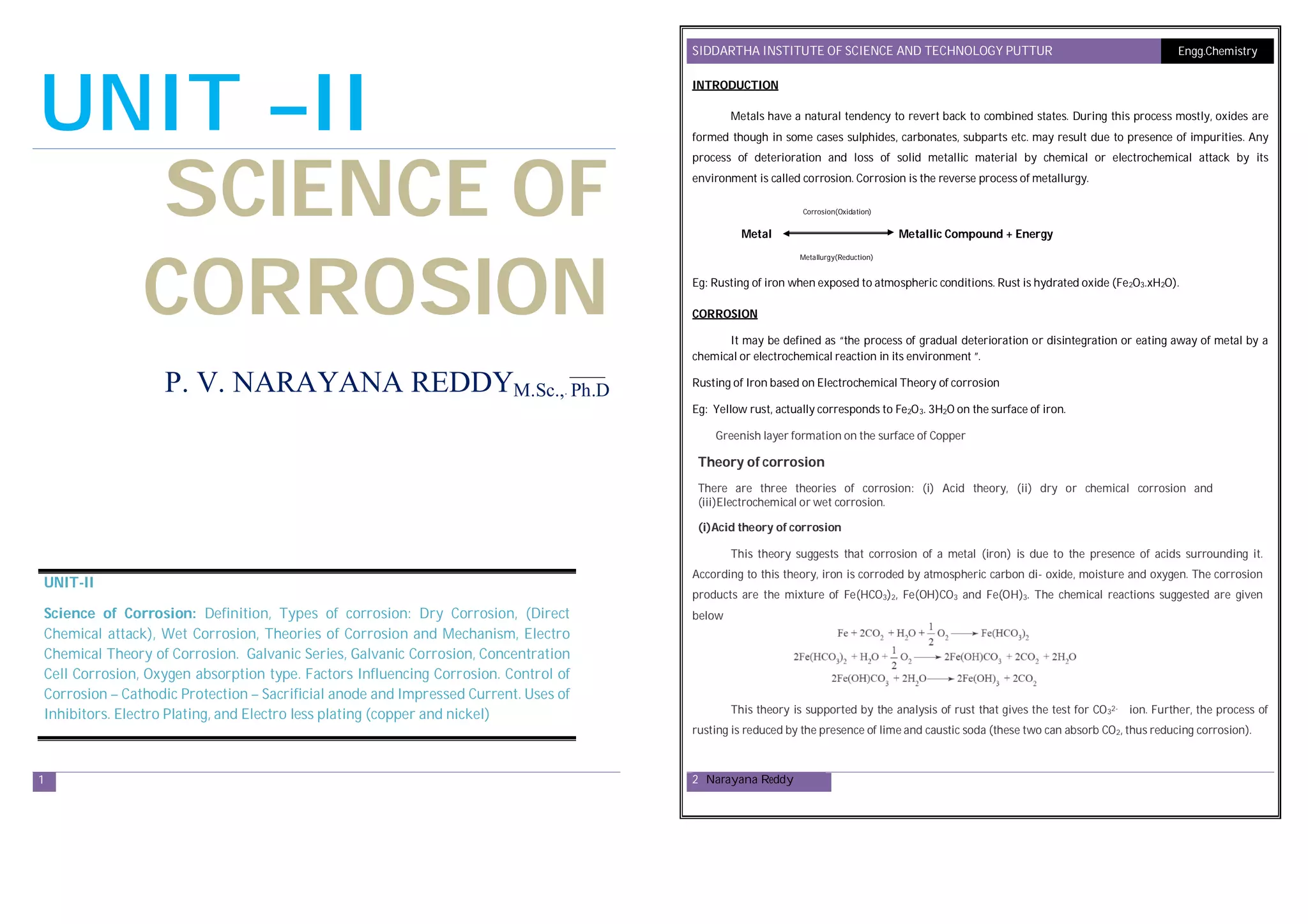 Science of corrosion | PDF