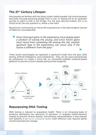 Making DNA data actionable. Genomic intelligence for good health ...