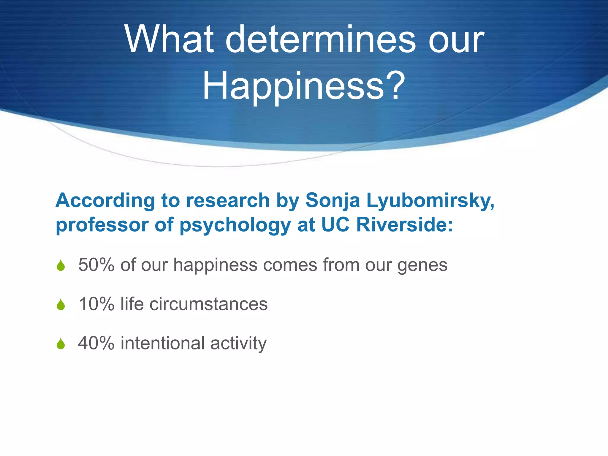 Science of Happiness Presentation | PPTX