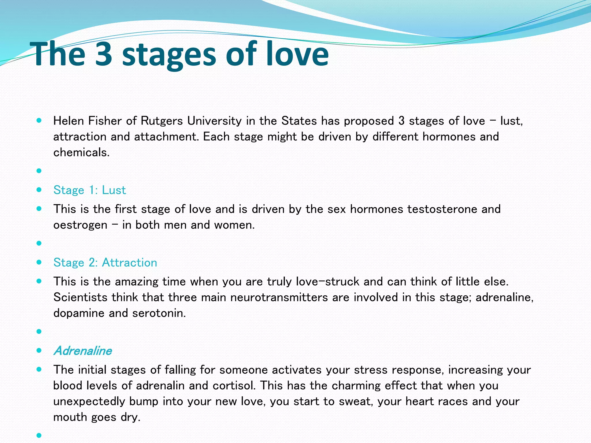 Science of love | PPTX