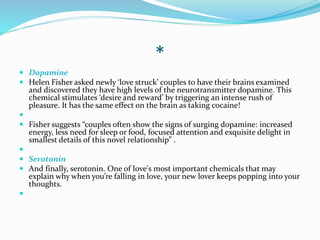 Science of love | PPTX