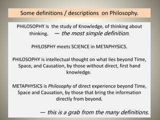 Science of Philosophy | PPT