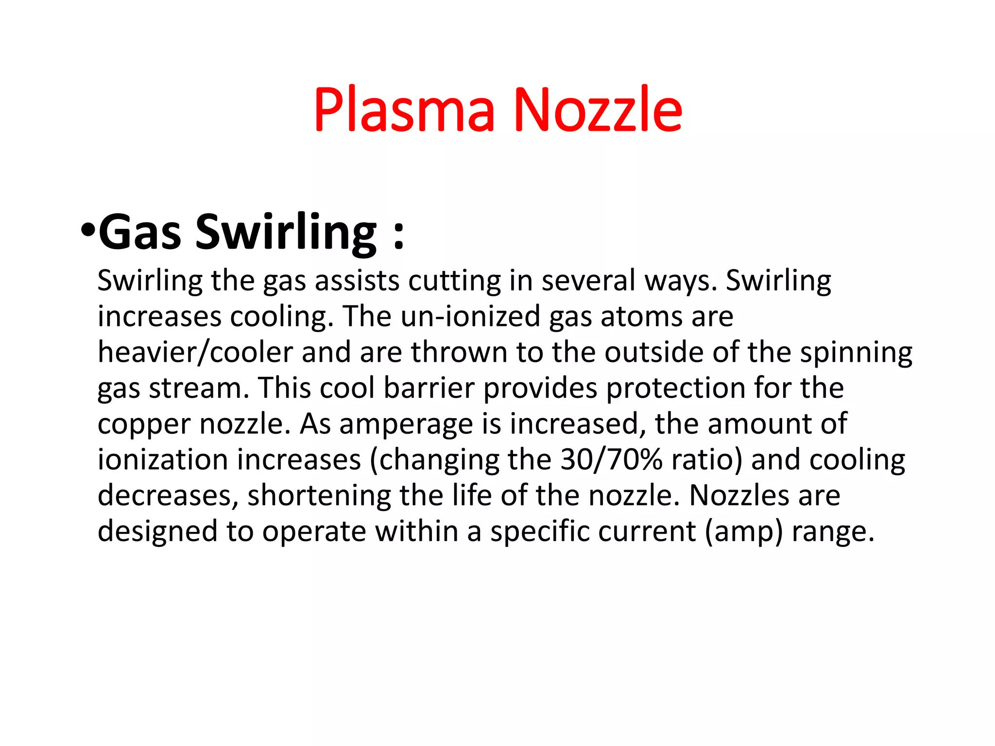 Science of plasma arc machining | PPTX