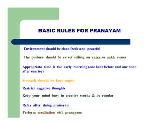 Science of pranayam | PDF
