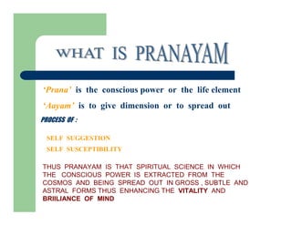 Science of pranayam | PDF