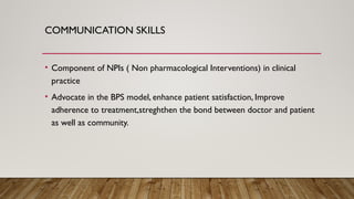 Science of relationship UNIT IV. Communication skills pptx | PPTX