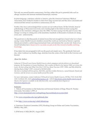 Science Of Vaccine Damage | PDF