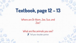 Amazing animals Science P2 Unit 2, Lesson 1.pptx