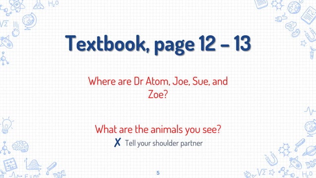 Amazing animals Science P2 Unit 2, Lesson 1.pptx