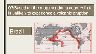 Earthquake epicenters, volcanoesand mountain ranges | PPTX