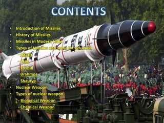 India advancement in missiles and technology | PPT