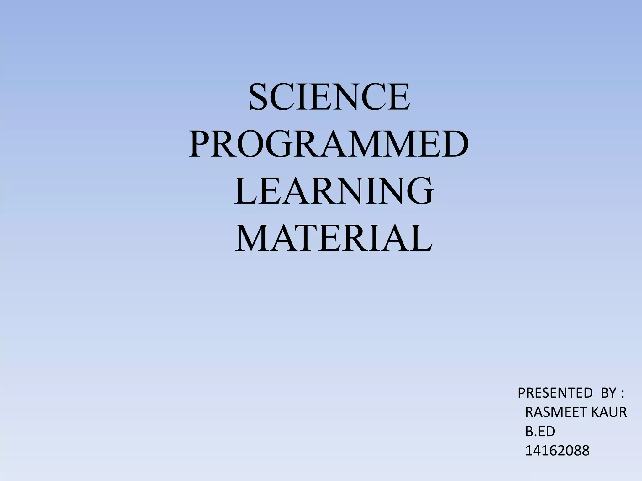 Science plm on animal tissue | PPT