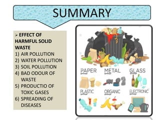 SCIENCE(SOLID WASTE) Power point-by SADIYA AKBAR SURVE | PPTX