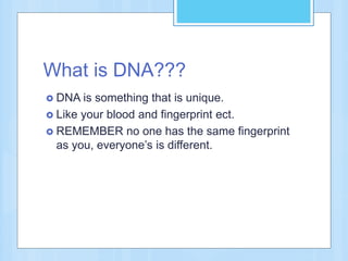 Science powerpoint dna revision (1) | PPT