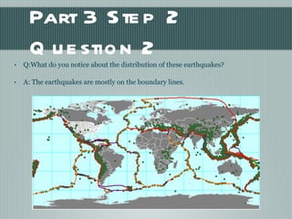 Earthquake Data | PPT | Geography | Science