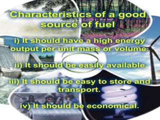 Science Sources of Energy | PPTX