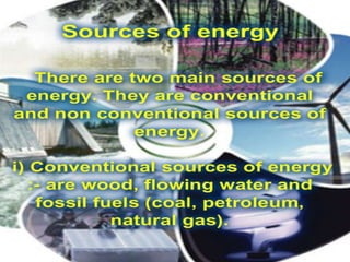 Science Sources of Energy | PPTX
