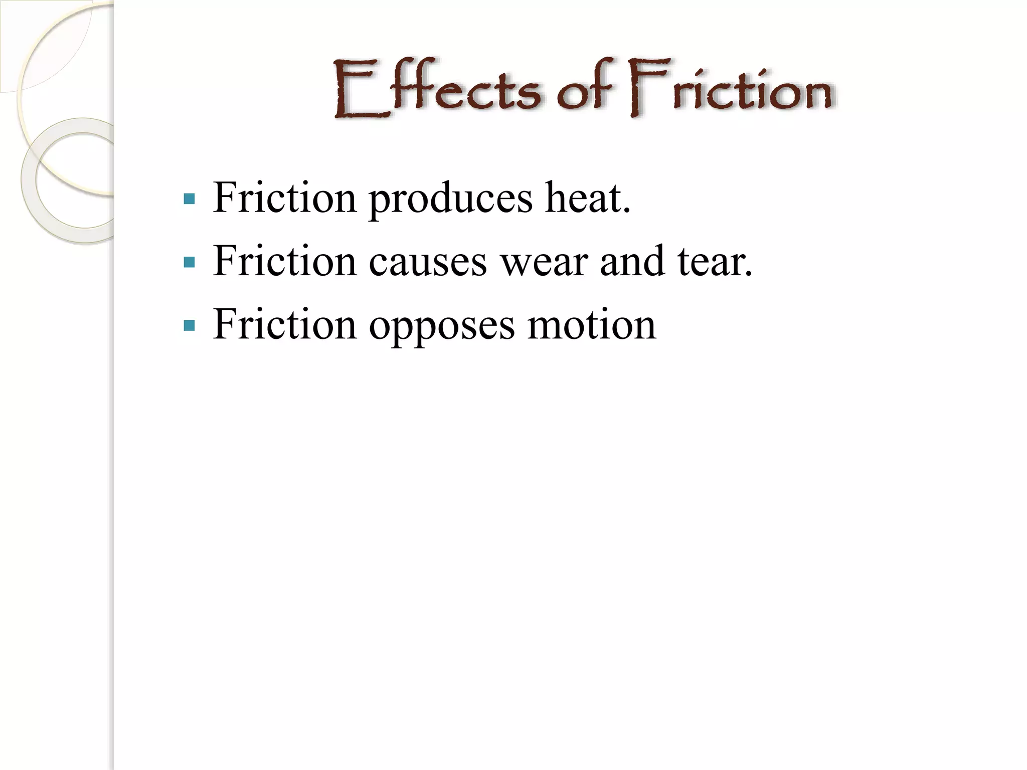friction ppt | PPTX