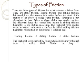 friction ppt | PPTX